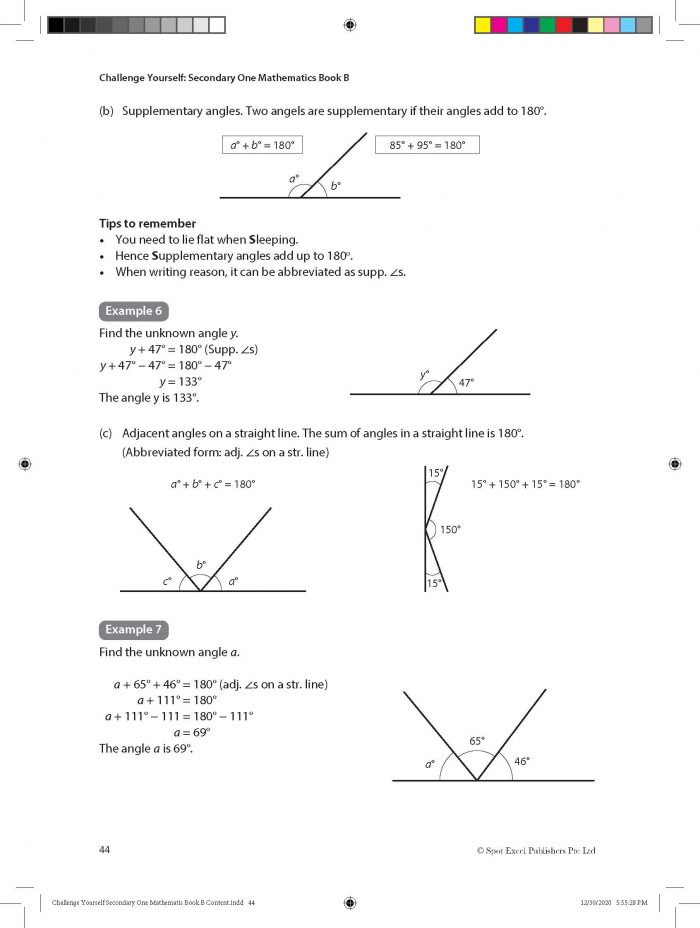 Challenge Yourself Secondary One Mathematics Book B - CPD Singapore ...