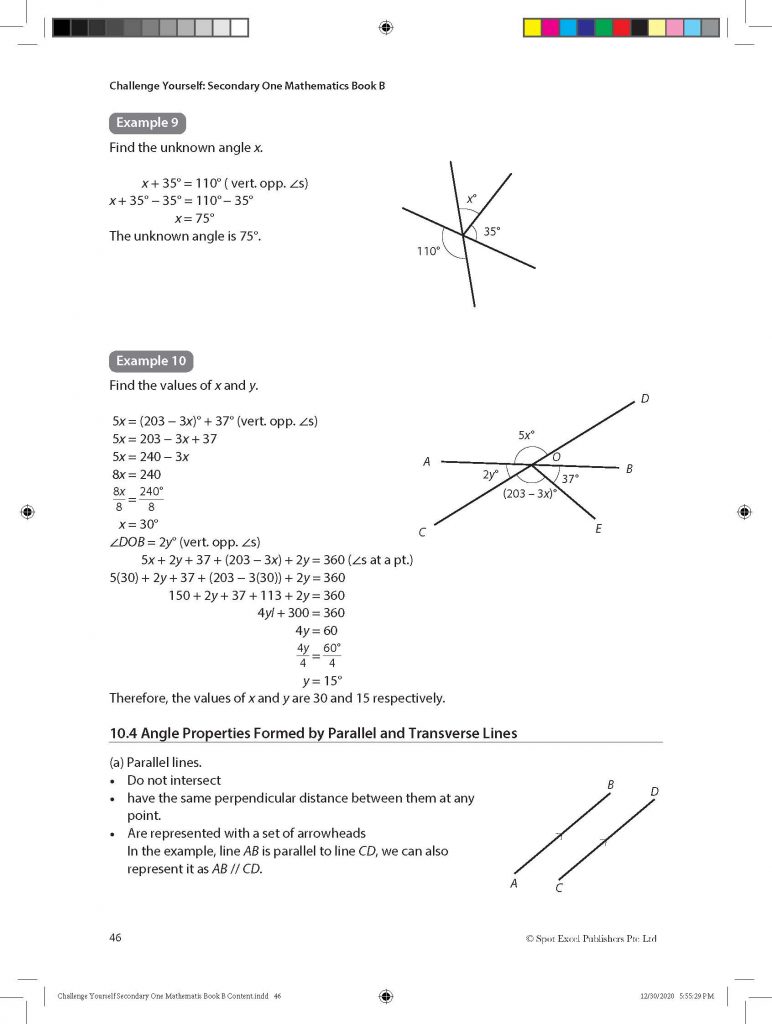 Challenge Yourself Secondary One Mathematics Book B - CPD Singapore ...