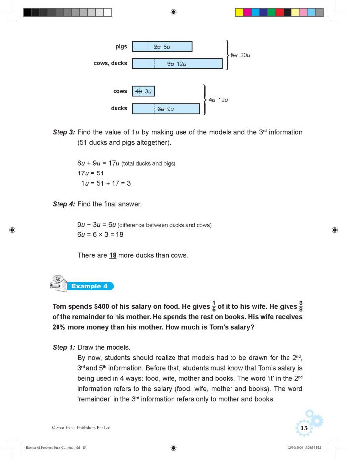 Essence of Problem Sums for Upper Primary - CPD Singapore Education ...