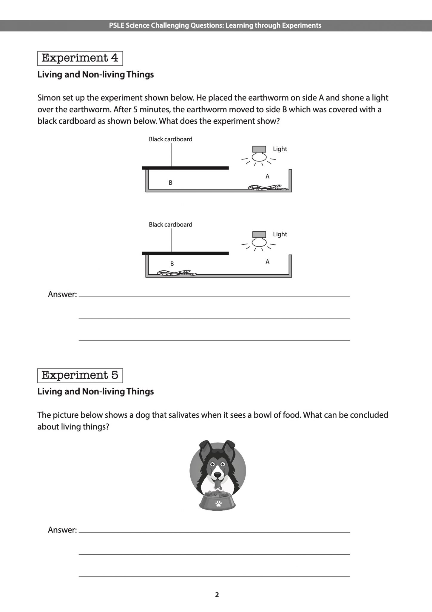 Score AL1 for Science PSLE Science Challenging Questions – Learning ...