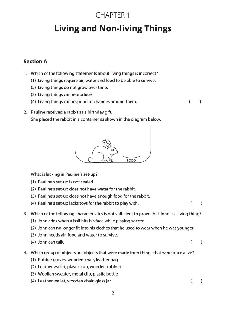Score AL1 for Science Jumbo PSLE Science Challenging Questions - CPD ...