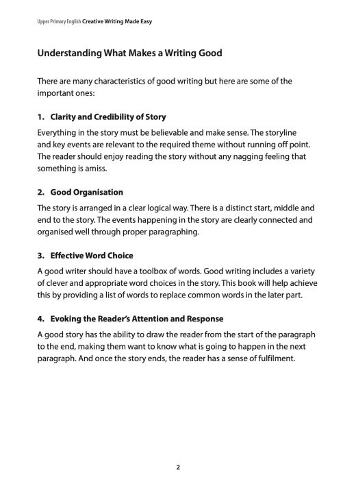 Upper Primary English Creative Writing Made Easy - CPD Singapore ...