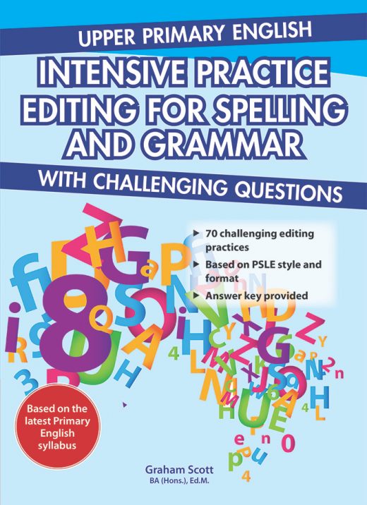 Upper Primary English Intensive Practice – Editing for Spelling and ...