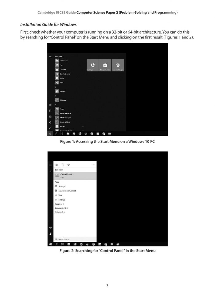 Igcse Guide Computer Science Paper 2 Problem Solving And Programming Cpd Singapore Education