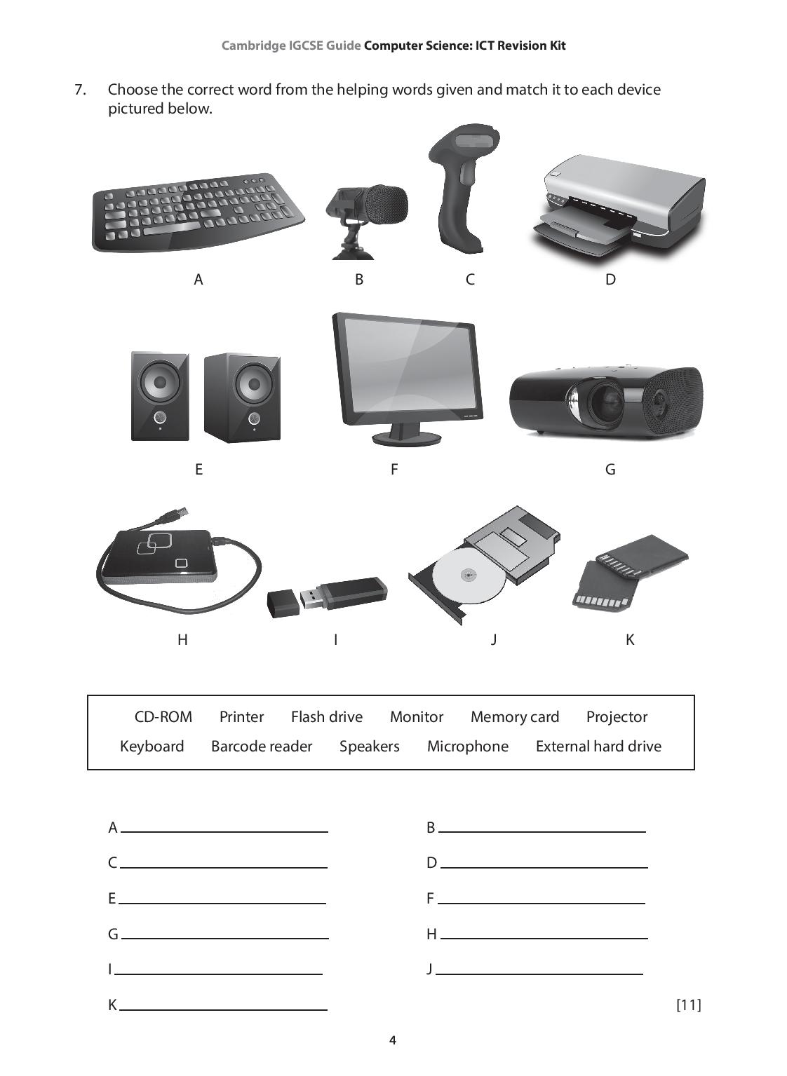 IGCSE Guide Computer Science ICT Revision Kit CPD Singapore