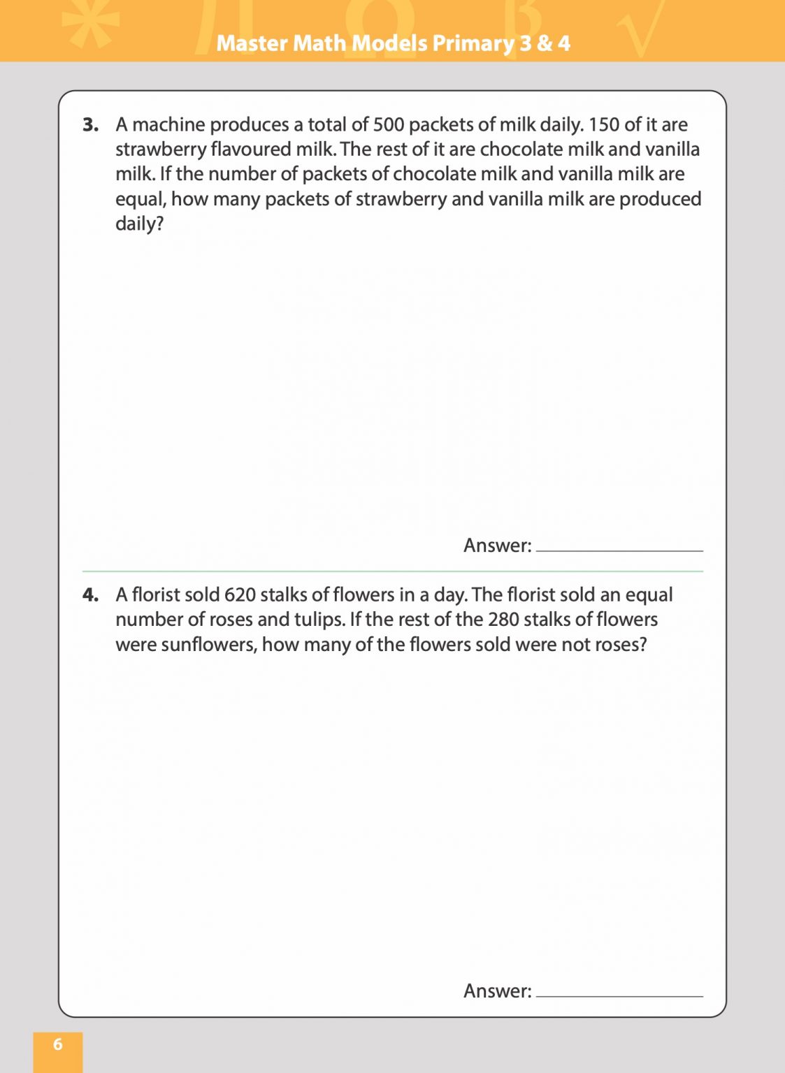 Master Math Models Primary 3 & 4 Book 1 – Whole Numbers 1 - CPD ...