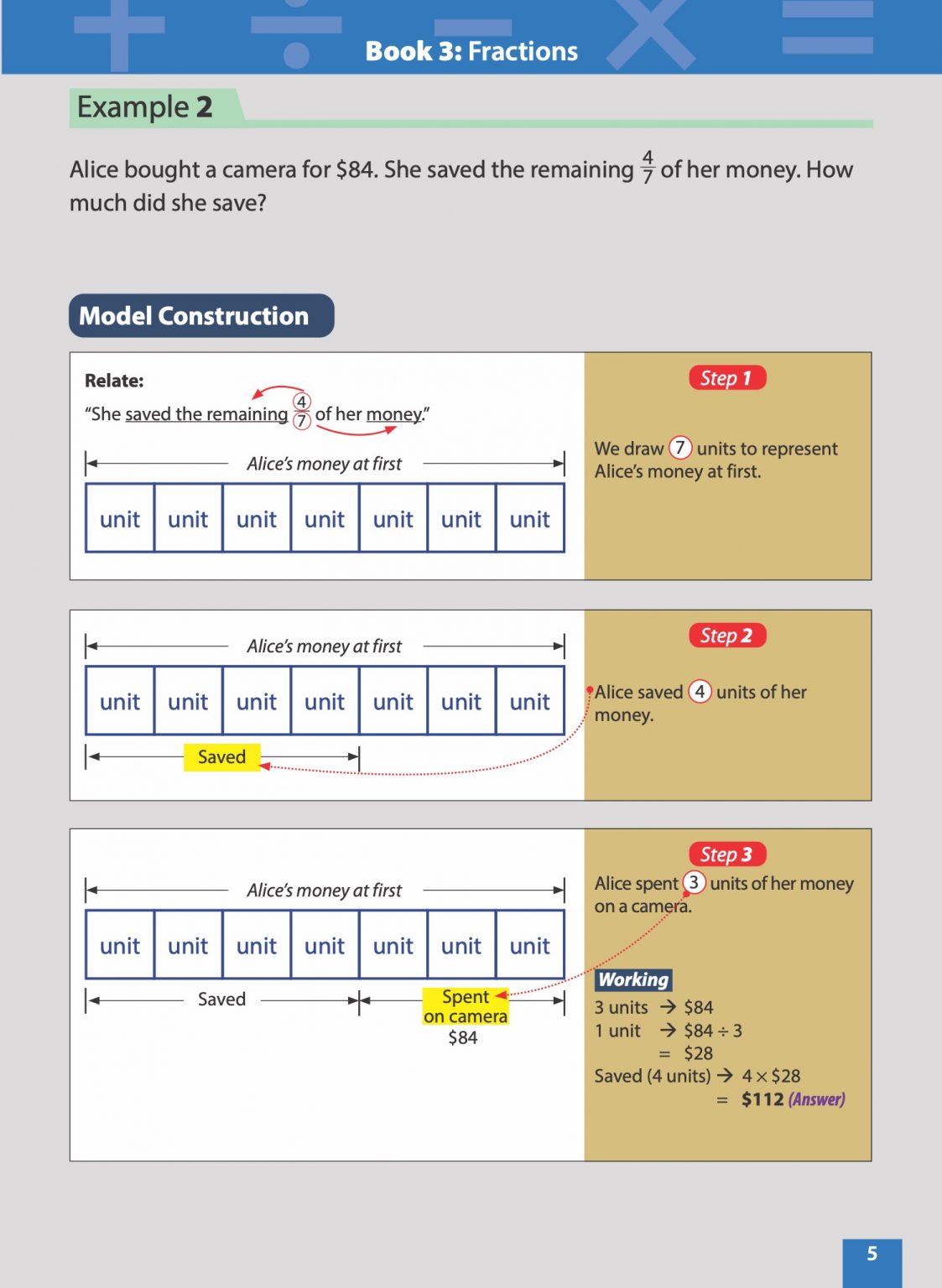 Master Math Models Primary 3 & 4 Book 3 – Fractions - CPD Singapore ...