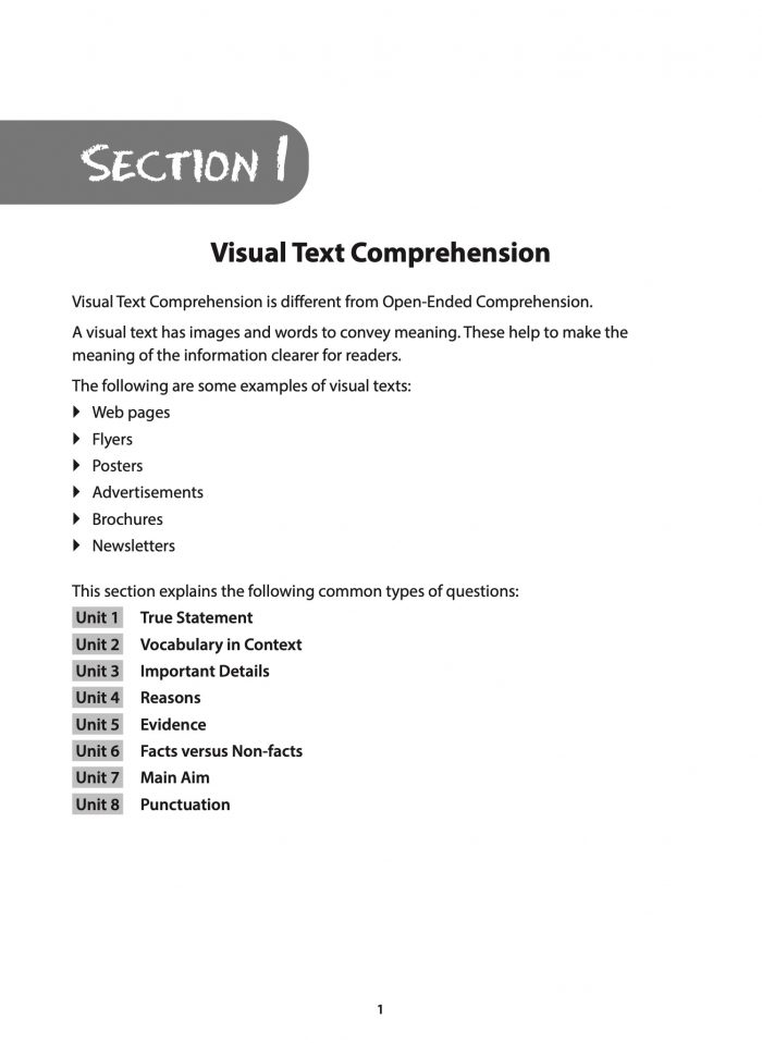 Primary 6 English Mastering Visual Text Comprehension and Comprehension ...