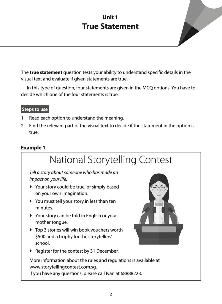 Primary 6 English Mastering Visual Text Comprehension and Comprehension ...