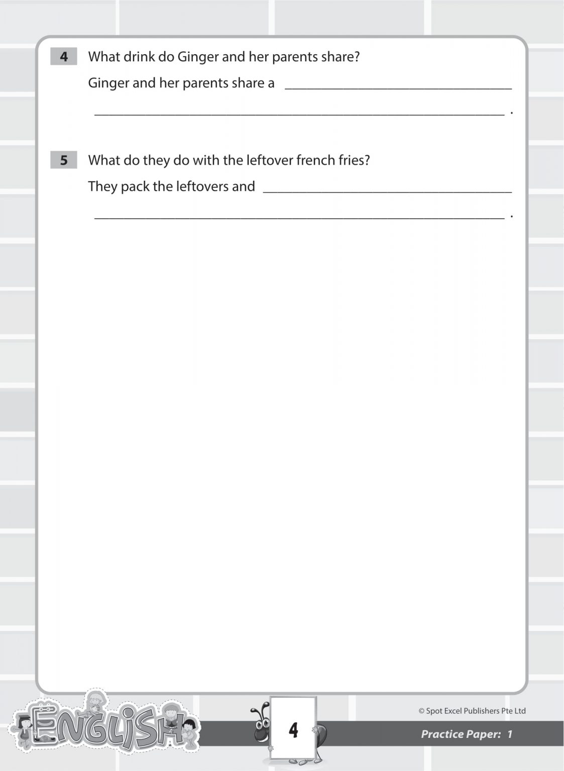 Challenging English Practice Papers Kindergarten 2 - CPD Singapore ...