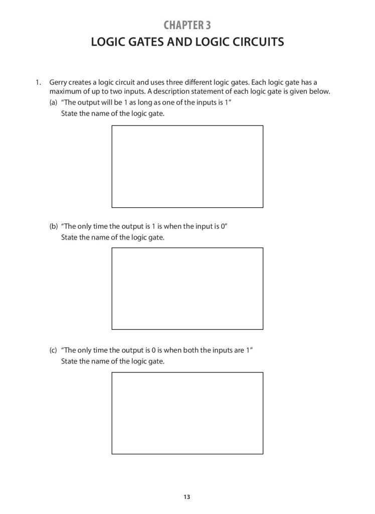 IGCSE Guide Computer Science Paper 1 (Theory) - CPD Singapore Education ... IGCSE Guide Computer Science Paper 1 (Theory) - CPD Singapore Education ...