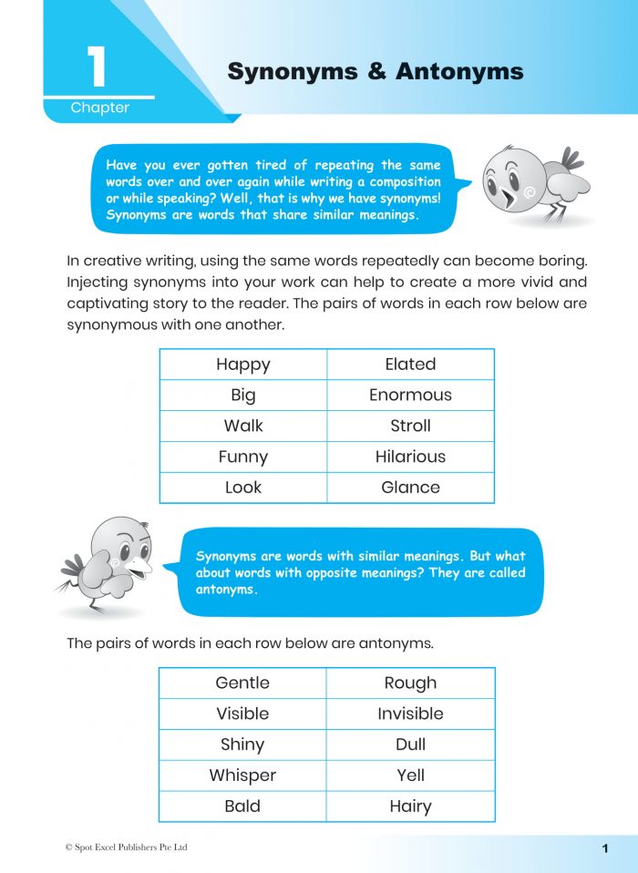 Primary 6 Vocabulary Builder - CPD Singapore Education Services Pte Ltd