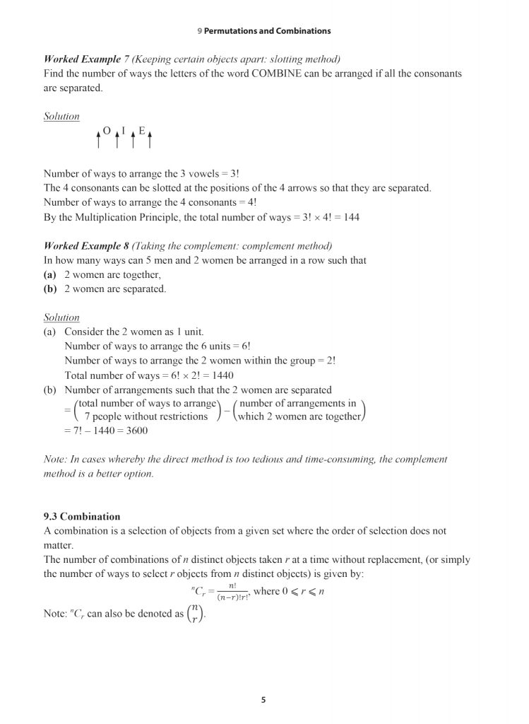 IGCSE Guide Additional Mathematics Examples & Practices Book 2 - CPD ...