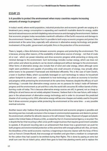 A-Level General Paper: Model Essays by Themes (Second Edition) - CPD ...