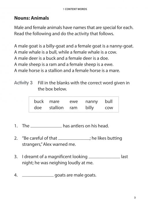 Primary 1 English Vocabulary Practice - CPD Singapore Education ...