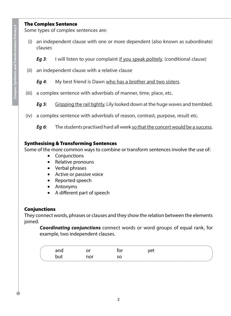 Primary 5 Conquer Synthesis and Transformation - CPD Singapore ...