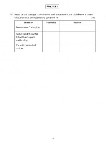 PSLE English Comprehension Practice - CPD Singapore Education Services ...