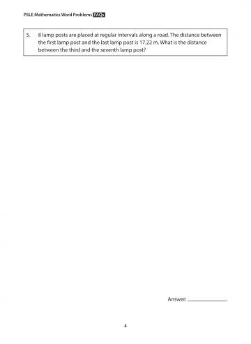 PSLE Mathematics Word Problems – FAQs - CPD Singapore Education ...