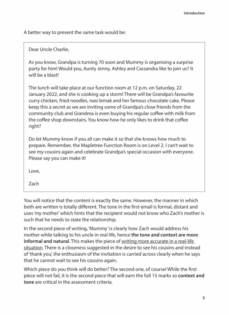 (AS-IS Condition) Primary 6 English Scoring the AL1 in Situational ...