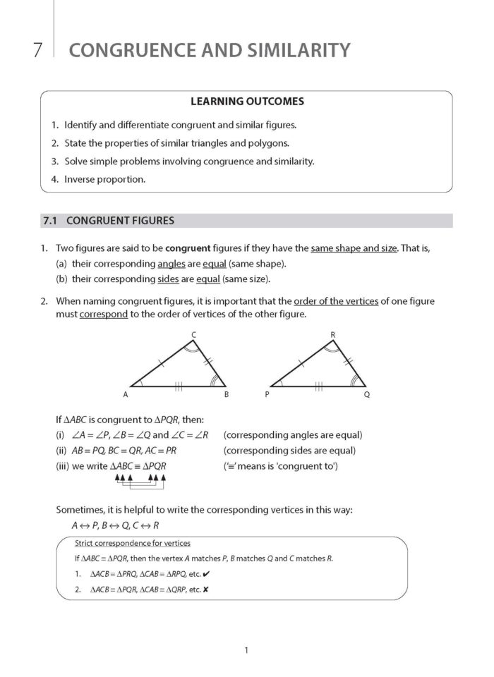 Key Guide Secondary Mathematics – Revision Notes & Practice Book 2B ...