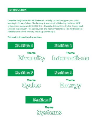Complete Study Guide: AL1 PSLE Science Lower & Upper Blocks - CPD ...