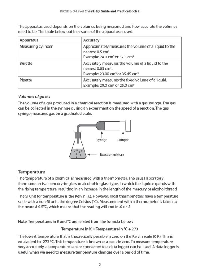 IGCSE and O-Level Chemistry Guide and Practice Book 2 - CPD Singapore ...