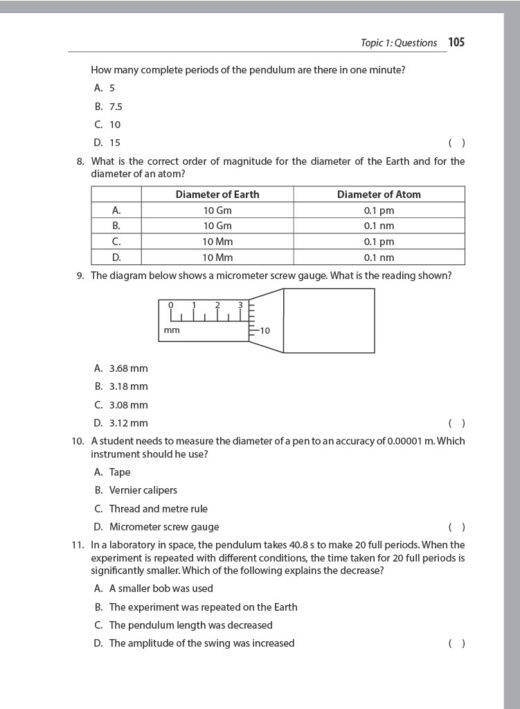 Key Guide O-Level Physics - Revision Notes & Practice - CPD Singapore ...