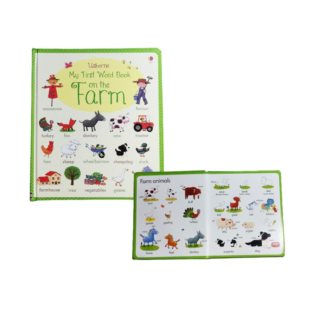 Usborne My First Word Book (Farm) - CPD Singapore Education Services ...