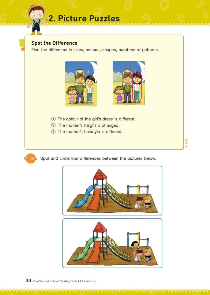 Maths Challenge - Creative and Critical Thinking Skills 1A (Elementary ...