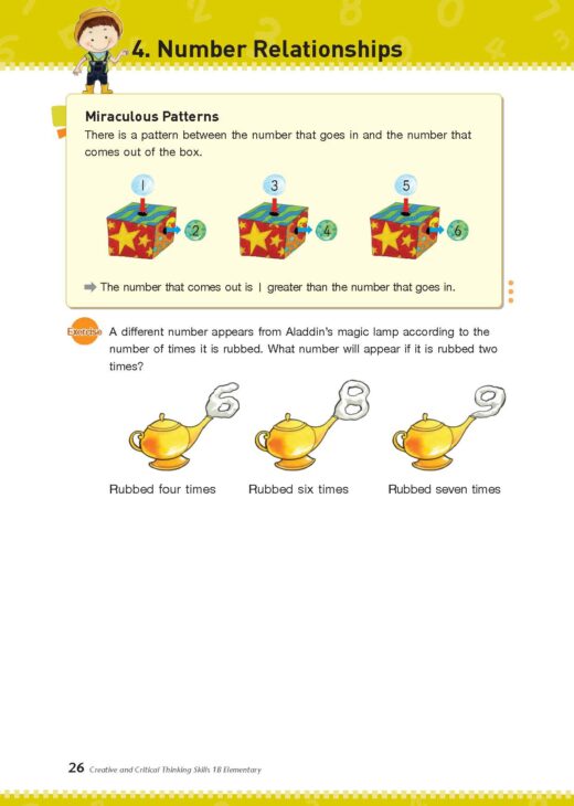 Maths Challenge - Creative and Critical Thinking Skills 1B (Elementary ...