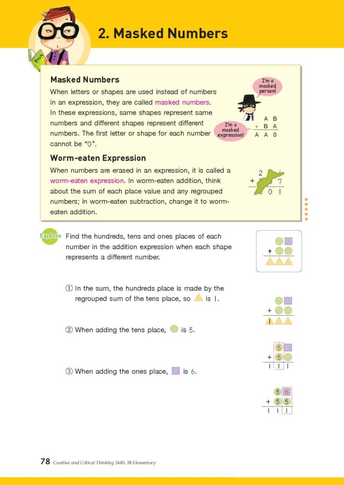 Maths Challenge - Creative and Critical Thinking Skills 3B (Elementary ...