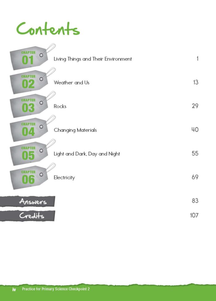 Practice for Primary Science Checkpoint 2 - CPD Singapore Education ...