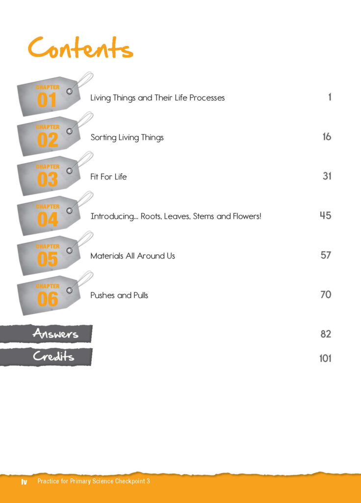 Practice for Primary Science Checkpoint 3 - CPD Singapore Education ...