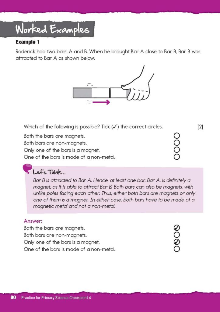 Practice for Primary Science Checkpoint 4 - CPD Singapore Education ...