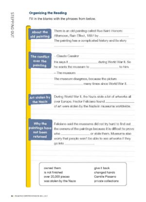 Building Language Skills: Reading Comprehension Skills 2 - CPD ...