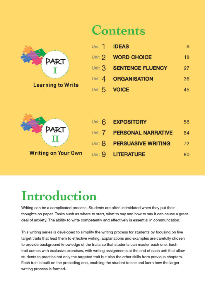 Writing Skills 1 (Recommended For P3-4) - CPD Singapore Education ...