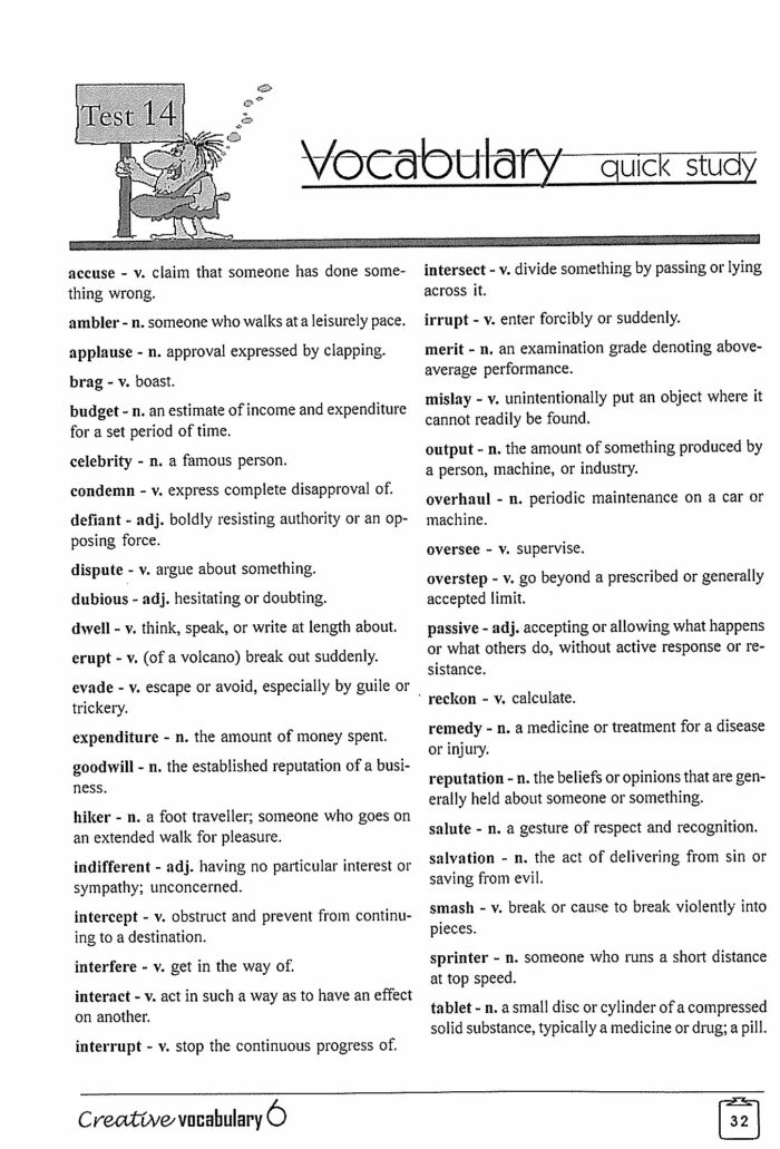 Creative Vocabulary For Primary 6 - CPD Singapore Education Services ...
