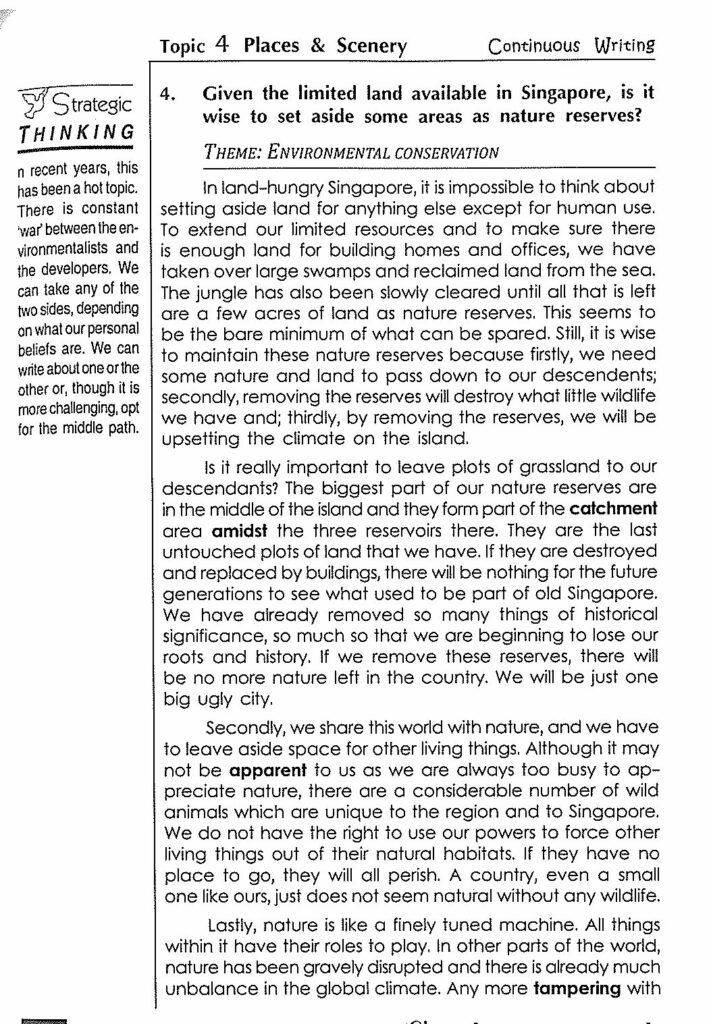 Smart Essay Study For O Level - CPD Singapore Education Services Pte Ltd