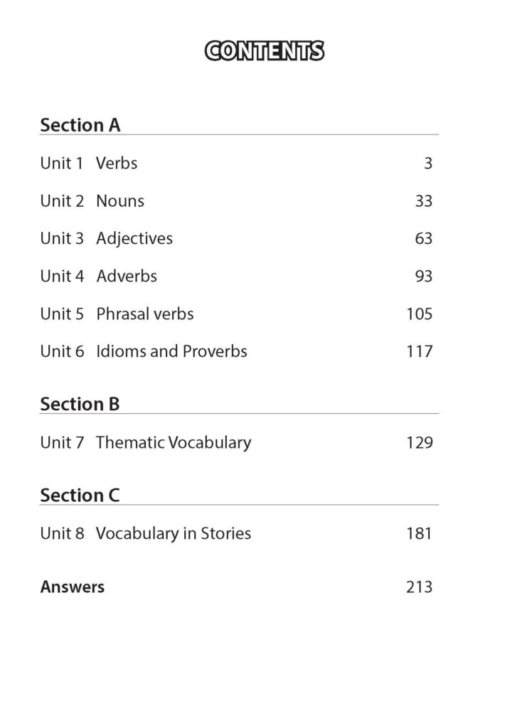 The A-Star Difference Primary 1 English Vocabulary - CPD Singapore ...