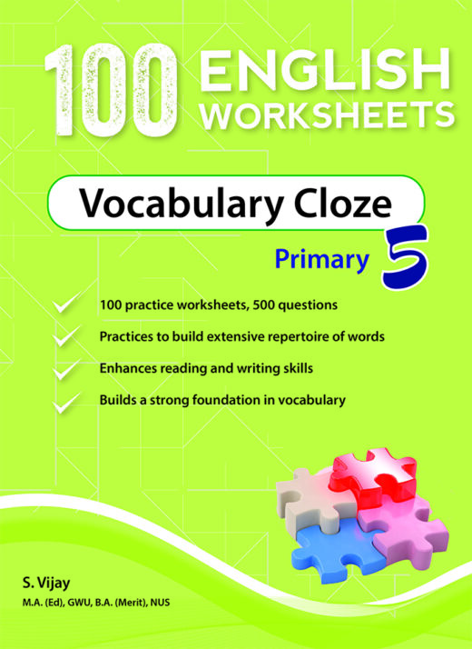 100 English Worksheets Primary 5 – Vocabulary Cloze - CPD Singapore ...