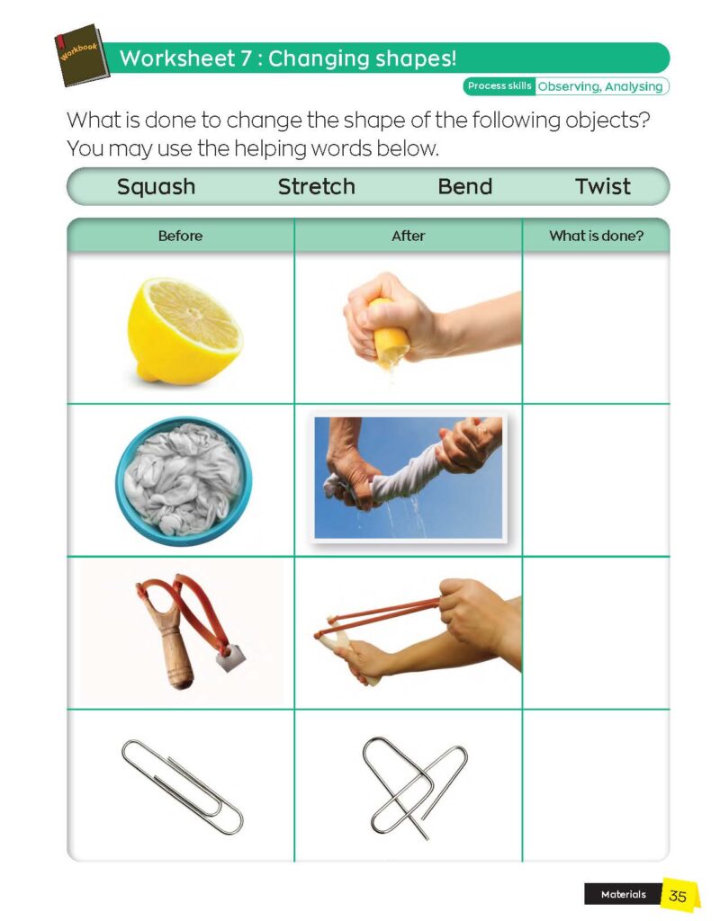 Active Science Workbook 1 - CPD Singapore Education Services Pte Ltd