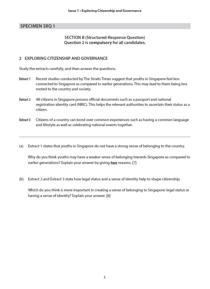 O-Level Guide Social Studies – SRQs and Model Answers Second Edition ...