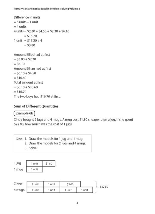 Primary 5 Mathematics Excel in Problem-Solving Volume 2 - CPD Singapore ...