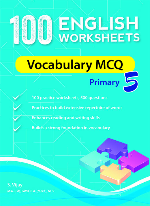 100 English Worksheets Primary 5 – Vocabulary MCQ - CPD Singapore ...