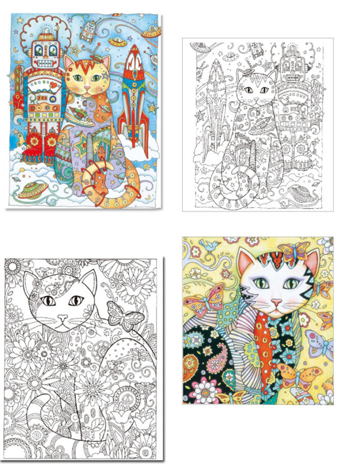 Creative Haven Creative Cats Colouring Book - CPD Singapore Education ...