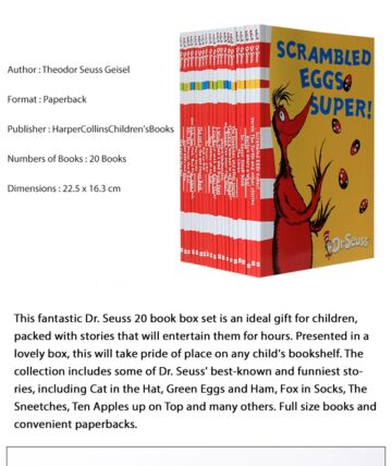 A Classic Case Of Dr. Seuss 20 Books Collection Set - CPD Singapore ...