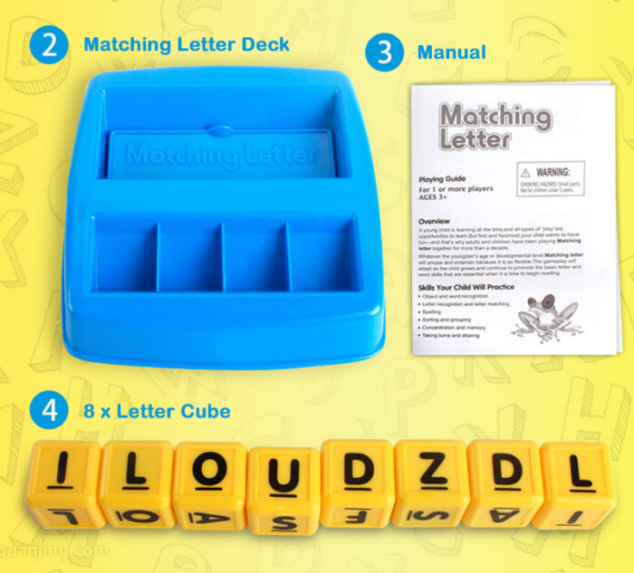Matching Game (Letter and Word Recognition) - CPD Singapore Education ...