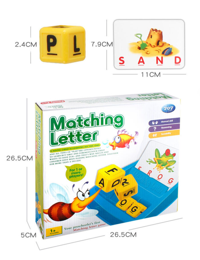 Matching Game (Letter and Word Recognition) - CPD Singapore Education ...