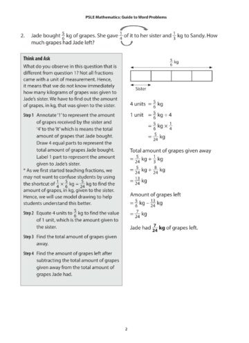 Book Review: PSLE Mathematics Guide to Word Problems by Vanessa Wong ...