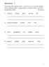 100 English Worksheets Primary 1 – Word Order - CPD Singapore Education ...